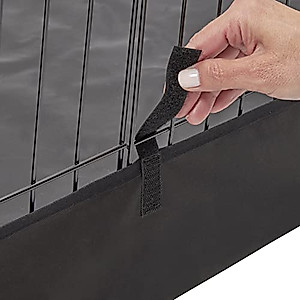 MidWest Homes for Pets Square Exercise Pen Fabric Mesh Bottom, 22.05"L x 9.85"W x 9.85"H