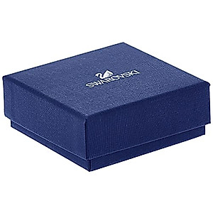 SWAROVSKI Sublima Collection Women's Bangle Bracelet, Sparkling White Crystals with Rhodium Finished Band and Chain