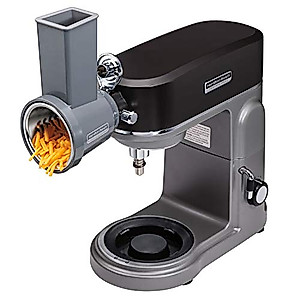 HAMILTON BEACH PROFESSIONAL 63247 Stand Mixer Specialty Attachment-Slicer and Shredder Set, GREY