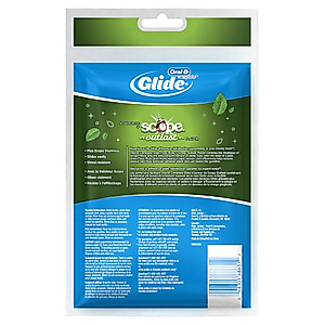 Oral B Glide Floss Picks Plusx 40mm outlast - Long Lasting Mint - 75 Ct