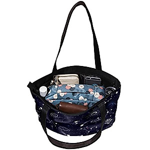 Purses for Women, Tote Bag, Handbags for Women, The Tote Bag, Abstract Planet Galaxy Milky Way pattern