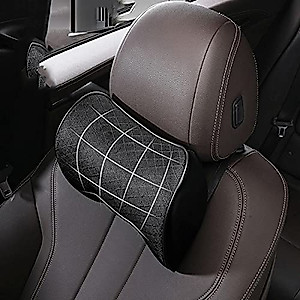 UFFD Car Pillow, Car Neck SupportPillow for RelievingNeck, Car Seat Headrest Cushion in Ergonomic Design Neck and Cervical Back Seat Support Rest for Driving,Gaming,Office Chair(1 Pack)