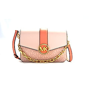 Michael Kors Carmen Small Flap Shoulder Crossbody Bag Sherbert