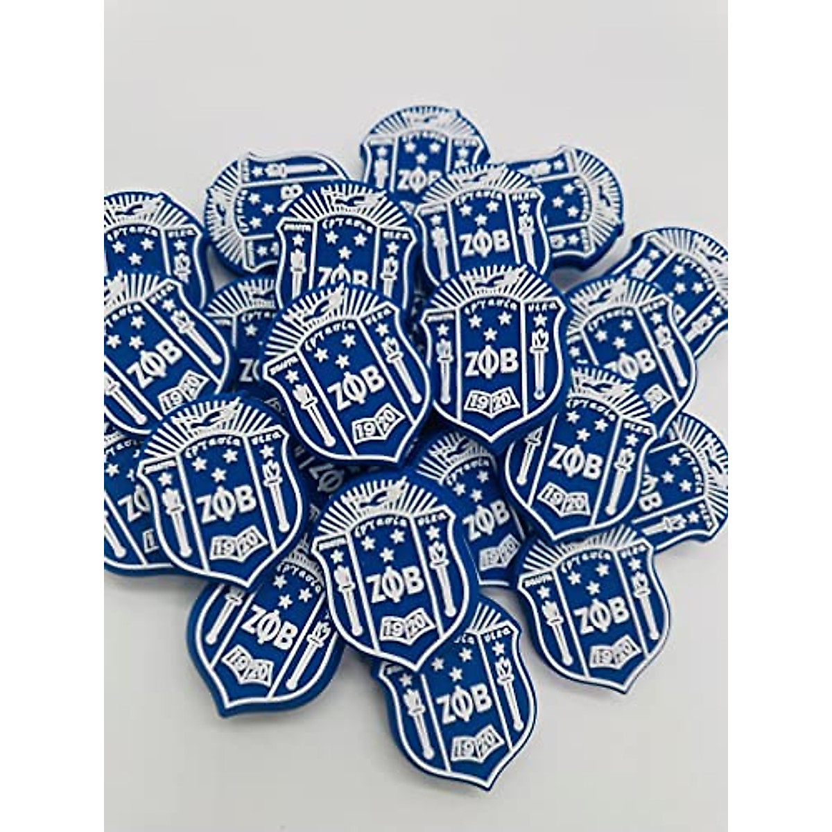 16 PCS ZETA PHI BETA ZPB SO SWEET FINER SHOE CHARMS
