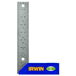 IRWIN Tools Tri and Mitre Square (1794473),Silver