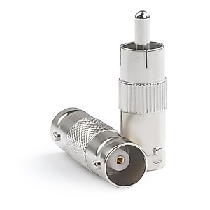 BNC Video Power Cable 100 Feet Pre-Made All-in-One Video Security Camera Cable Wire with Two Connectors for CCTV DVR Surveillance System