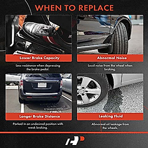 A-Premium Disc Brake Caliper Assembly with Bracket Compatible with Select BMW Models - 525i 04-07, 525xi 06-07, 528i 08-10, 528i xDrive 09-10, 530i 04-07, 530xi 06-07 - Rear Driver and Passenger Side