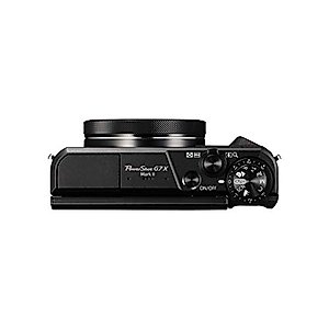 Canon PowerShot G7 X Mark II Digital Camera w/ 1 Inch Sensor and tilt LCD screen - Wi-Fi & NFC Enabled (Black) (Renewed)