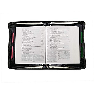 enhong Bible Covers for Women Personalized Oxford Fabric Handbag and Organizer for Bible up to 9.50 x 6.75 x 2.125 Inches with Zipper