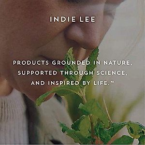 Indie Lee Brightening Cleanser - Exfoliating Gel Face Wash + Makeup Remover with Vitamin C + Antioxidants to Help Visibly Brighten, Firm + Protect Skin (4.2oz / 125ml)