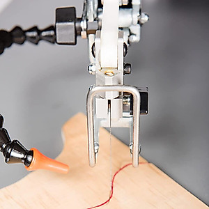 EXCALIBUR 21" Scroll Saw - 1.3A Variable Speed Woodworking Saw with Tilting head & Foot Switch Controller - EX-21