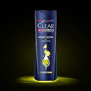 Clear Shampoo With Lemon Extract for Scalp Protection and Grease Control (400ml/13.52oz)