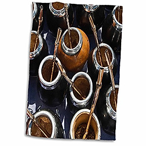 3D Rose Argentina-Buenos Aires-Plaza De Mayo-Market-Sa01 Wbi0534-Walter Bibikow Hand/Sports Towel, 15 x 22