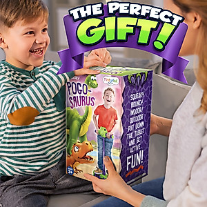 MindSprout Pogo Saurus | Foam Pogo Jumper for Kids 3, 4, 5, 6, 7, Years Old, Dinosaur Toys, Birthday for Boys or Girls up to 250Ibs, Pogo Stick, Indoor & Outdoor Toys