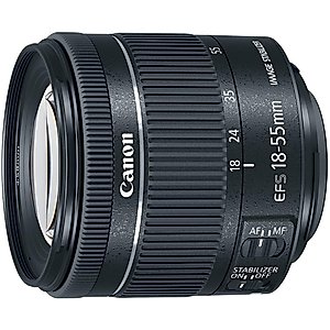 Canon EF-S 18-55 f/4-5.6 IS STM (Renewed)