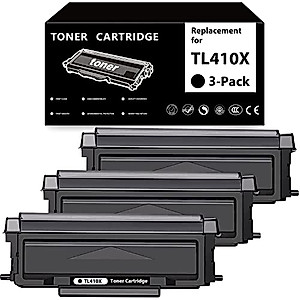 EUVIVI Compatible TL-410X Toner Cartridge Replacement for Pantum TL-410X TL-410H TL-410 for M7102DW P3012DW M6800FDW M7200FDW M7100DW M6802FDW M7102DN M7202FDW (3-Plack)