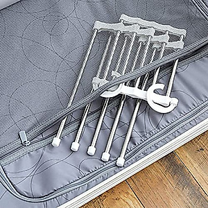 Polly Online Stainless Steel Pants Hangers Trousers Rack Closet Hangers Jeans Clothes Organizer Folding Storage Rack Trousers Hangers Space Saving