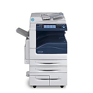 Xerox WorkCentre 7855i Tabloid/Ledger-Size Color Laser Multifunction Copier - 55ppm, Copy, Print, Scan, Network, Auto Duplex, 2 Trays, High Capacity Tandem Tray