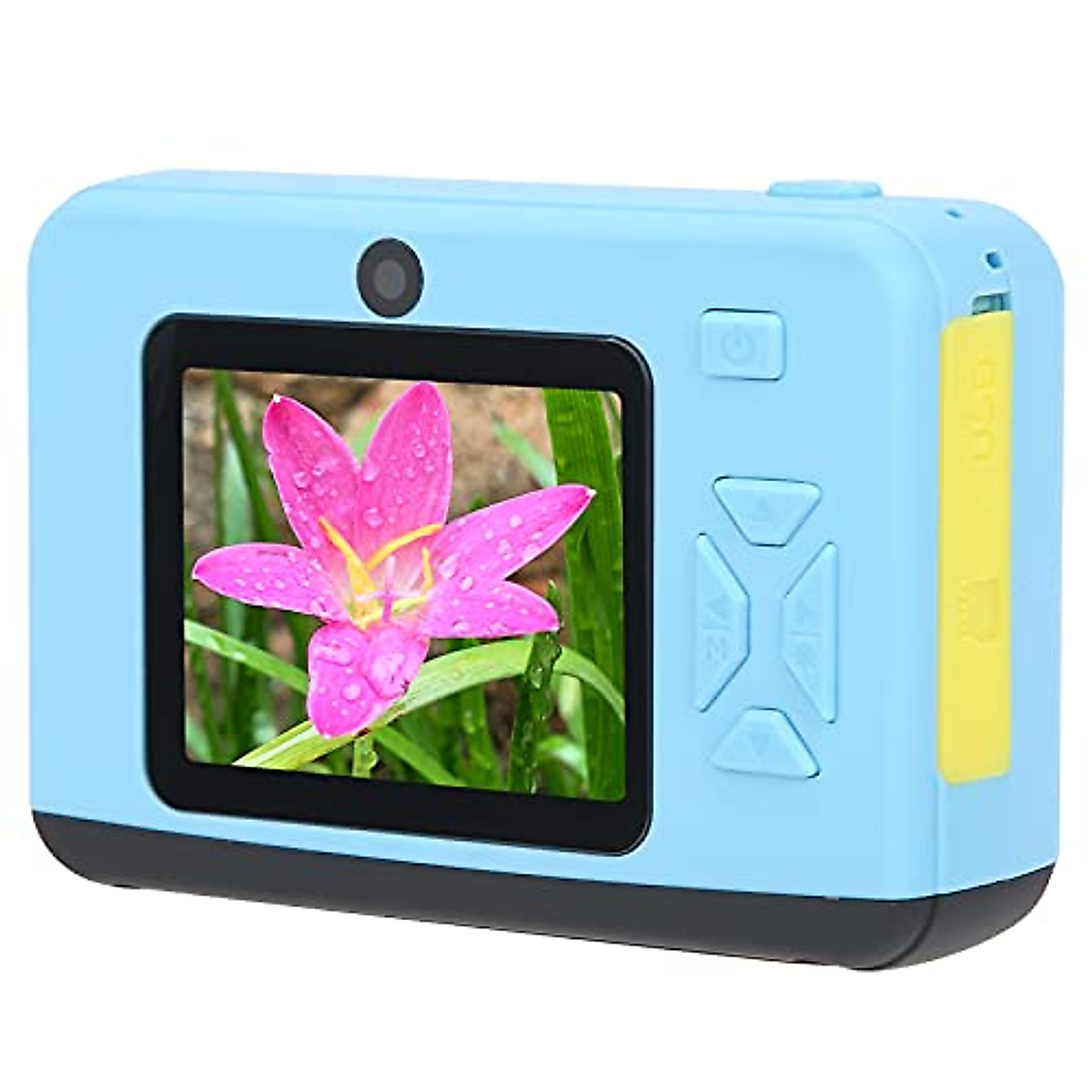 LZKW Video Camera, 20MP Multifunction Kids Camera Mini IPS Screen Digital for Recording Videos(Blue)