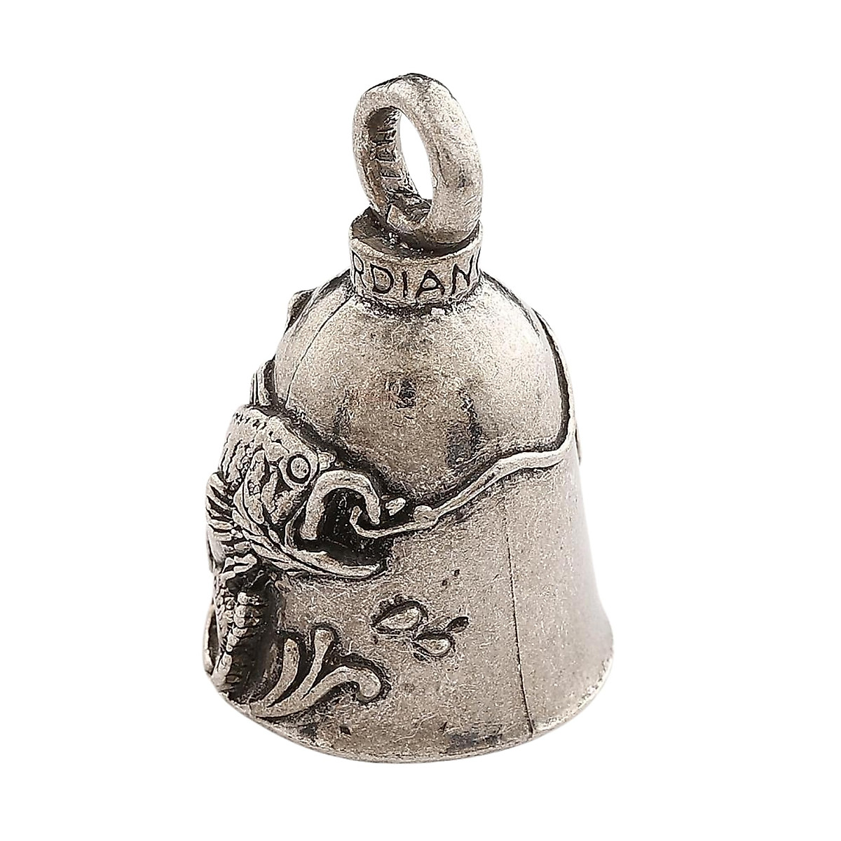 Guardian Bell Bass Fish Good Luck Bell w/Keyring & Black Velvet Gift Bag | Motorcycle Bell | Lead-Free Pewter | Good Luck Gift to Friends & Family | Bike Bell | Made in USA