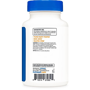 Nutricost AKG Alpha Ketoglutaric Acid Supplement 1,000 mg, 240 Capsules, 120 Servings Per Bottle - Powerful Precursor to Glutamine & Arginine, Energy Support Supplement