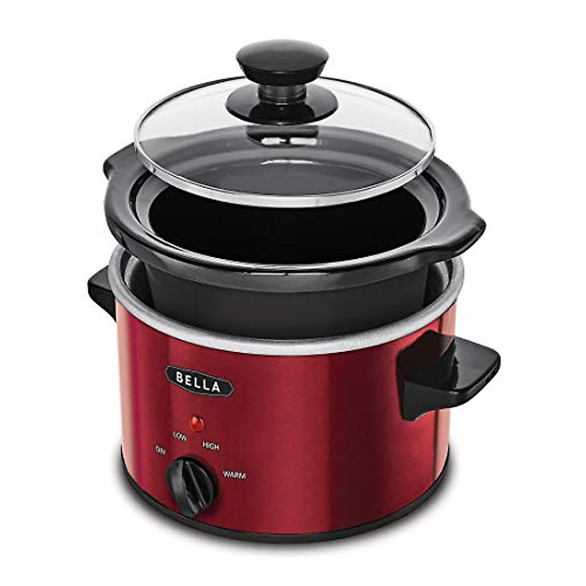 Bella 1.5 Quart Slow Cooker - Red