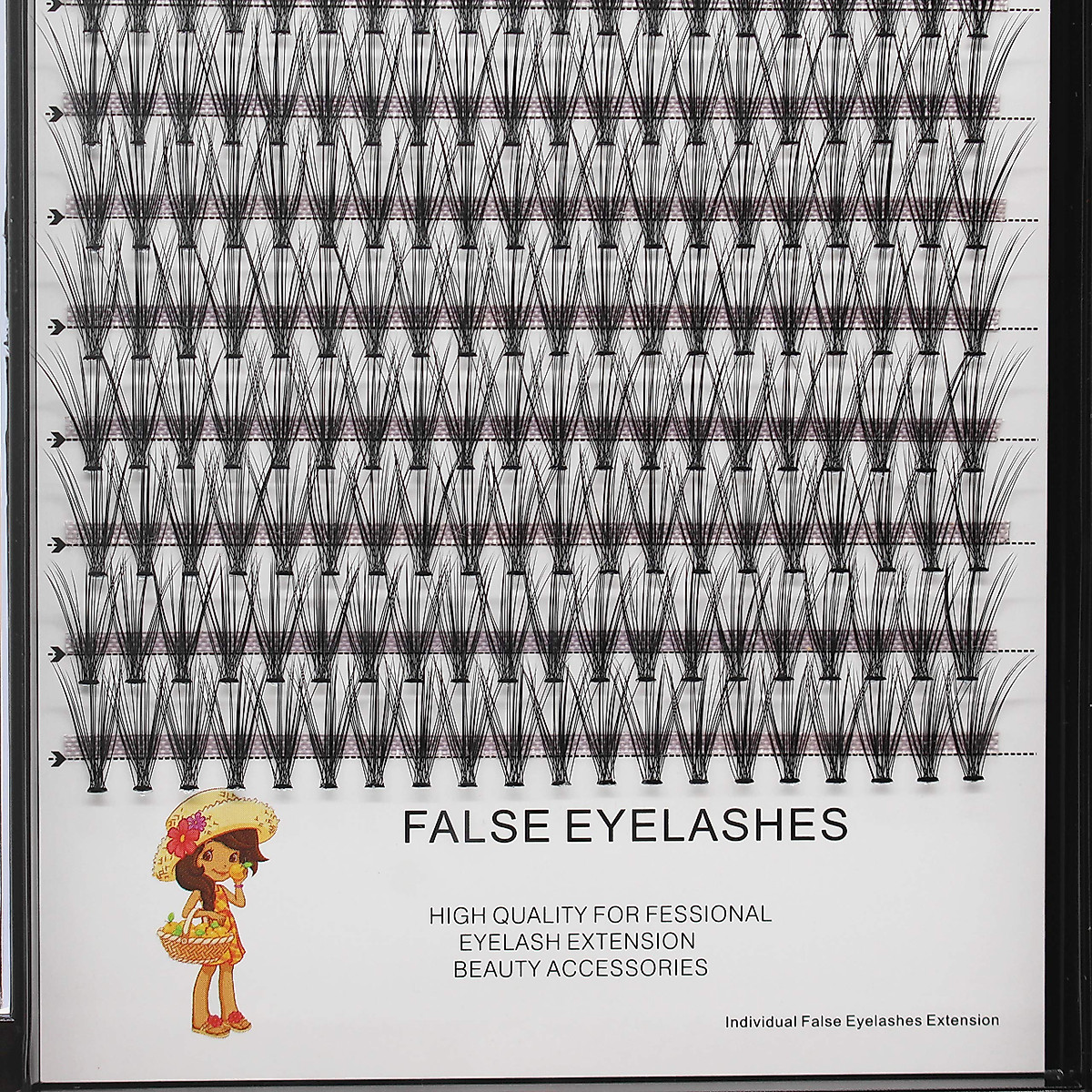 Bodermincer 200pcs/Pack C Curl 20 Root Thickness 0.07mm Professional Makeup Individual Lash Cluster Black Individual Cluster Eye Lashes Grafting Fake False Eyelashes Lash Clsuter Wispy (14mm)