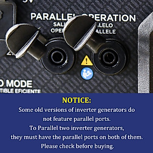 Gsuwhan 30 Amp Inverter Generator Parallel Cord, Compatible with Westinghouse Inverter Generator, 30A