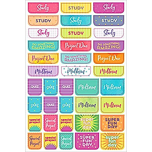 Student Planner Stickers (Set of 575 Stickers)