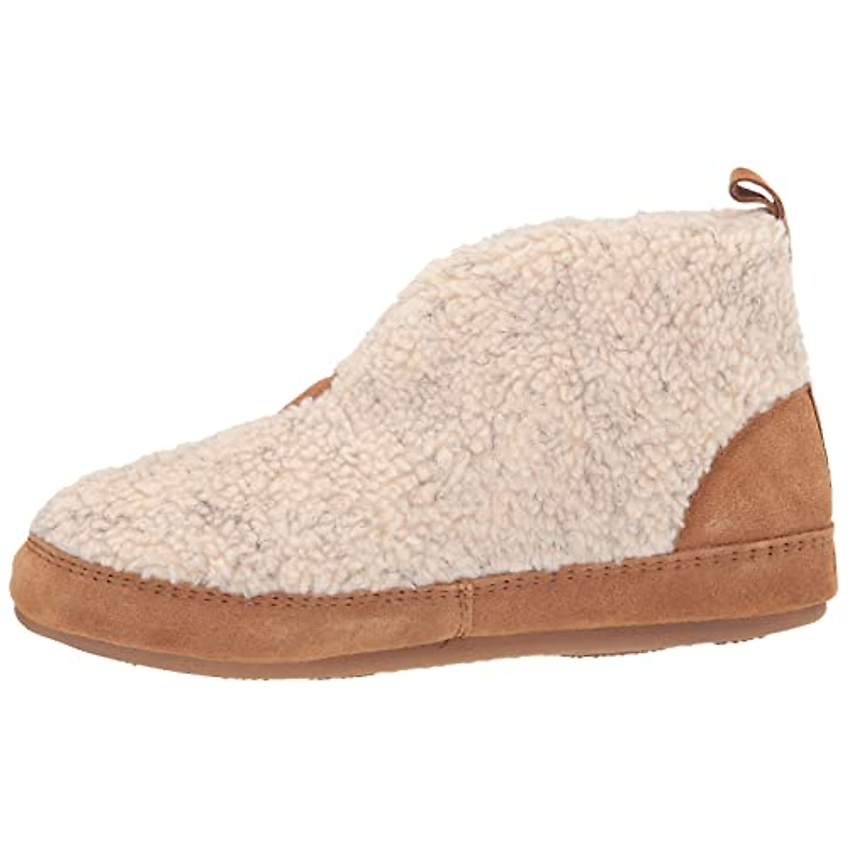 Acorn womens Recycled Ela Boot With Berber Upper and Lining Slipper, Natural, 5 6 US