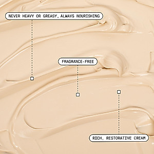 Youth To The People Adaptogen Deep Moisture Cream, Travel Size (2 fl oz), Fragrance-free Face Moisturizer, Squalane, Ashwagandha + Reishi Mushroom, Suited for Dry + Sensitive Skin, Vegan