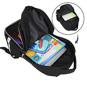 ZRENTAO Kids Backpack for Elementary Cute Schoolbag with Animal 3D Print (L) 11" x (W) 5.5" x (H) 16.5" Lightweight Bookbags for Student