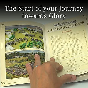 Wargames Delivered Black Powder War - Epic Battles: The Hundred Days Campaign Supplement, Revolutionary War Tabletop Toy Soldiers for Miniature Wargaming Rulebook by Warlord Games