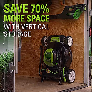 Greenworks Pro 80V 21" Brushless Cordless Lawn Mower, 4.0Ah Battery and 60 Minute Rapid Charger Included