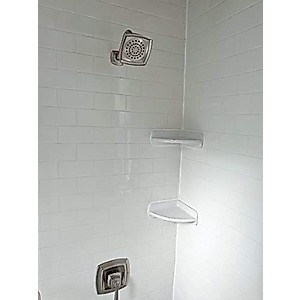 American Olean Corner Shower Shelf-Large (Ceramic)