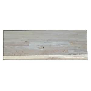 International Concepts 3-Tier X-Sided Bookcase, Unfinished