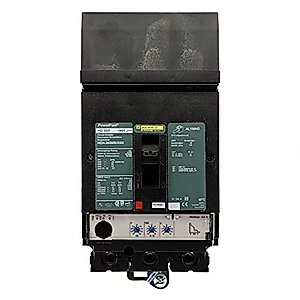 Square D HDA36060U33X Circuit Breaker, H-Frame, Micrologic 3.2S Trip, 3-Pole, 600V, 60A