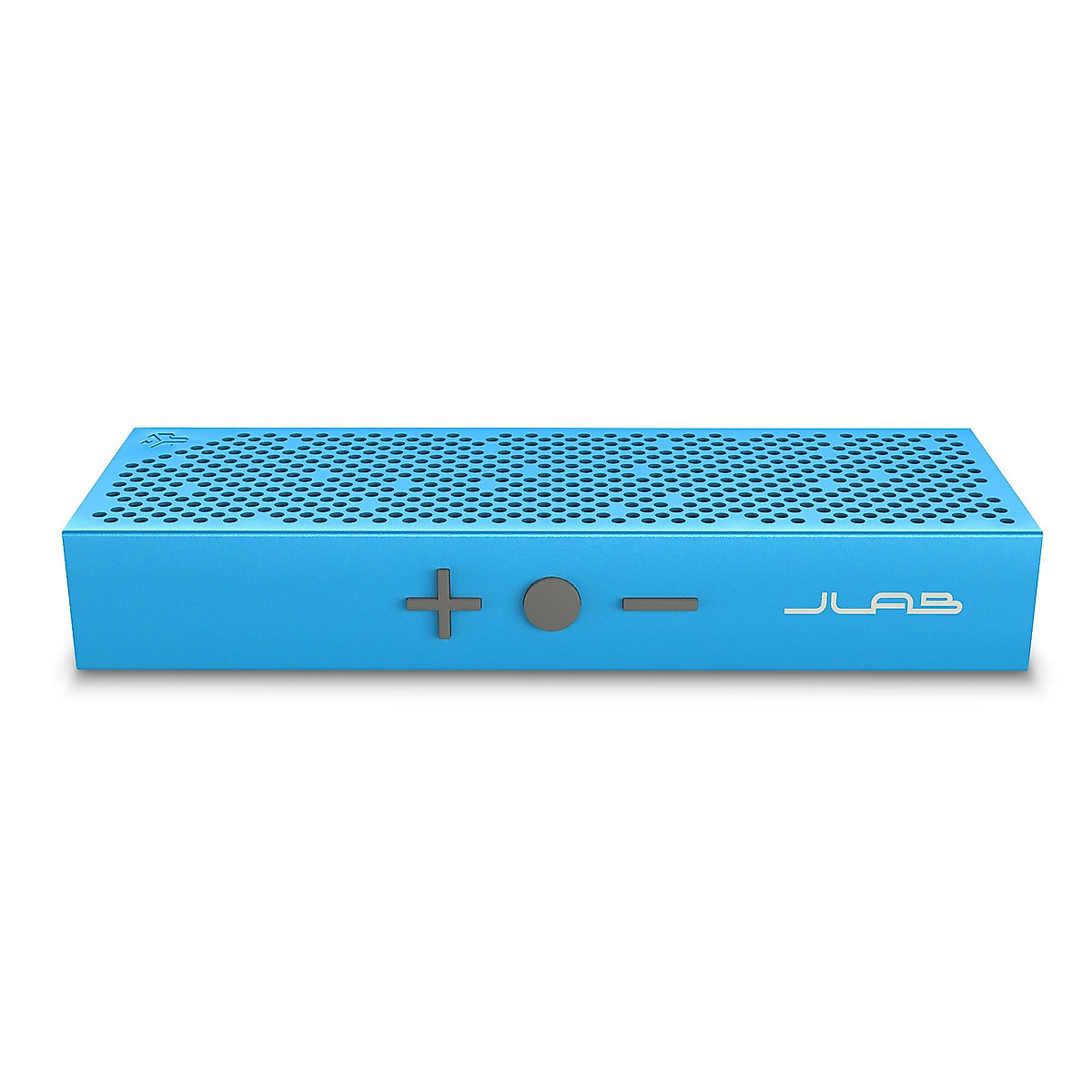 JLab Crasher Slim Wireless Bluetooth Speaker | Multi-Room Party Stereo | Bluetooth 2.1 | 18 Hour Battery Life | Water Resistant & Dust Resistant| USB + AUX Backup Available | Blue