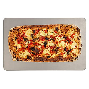 Darebuilt Metal Works Pizza Steel 22 inch x 14 - Durable Stone For Oven or Grill- Baking and Bread, Griddle Cooking (22 1/4 )