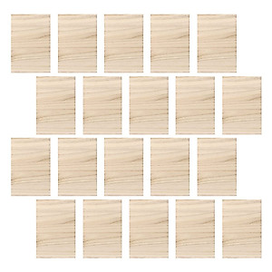 20pcs Taekwondo Breaking Board Rebreakable Kick Boards Performing Wooden Taekwondo Punching Boards Training Accessory for Adult (10pcs 0.3cm, 10pcs 0.6cm)