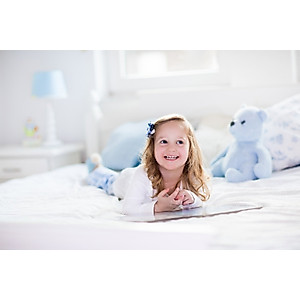 Wonder Baby Saddle Style Children’s Soaker Waterproof Mattress Pad & Sheet Protector – Soft, Comfortable, Lightweight Bedding - Absorbs 6 Cups – 34” x 36” for Twin Beds