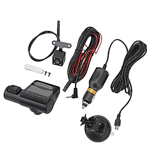 3 Channel Cam 1080P Triple Car Camera Night Vision Loop Recording Reliable Driving Recorder Complete Coverage