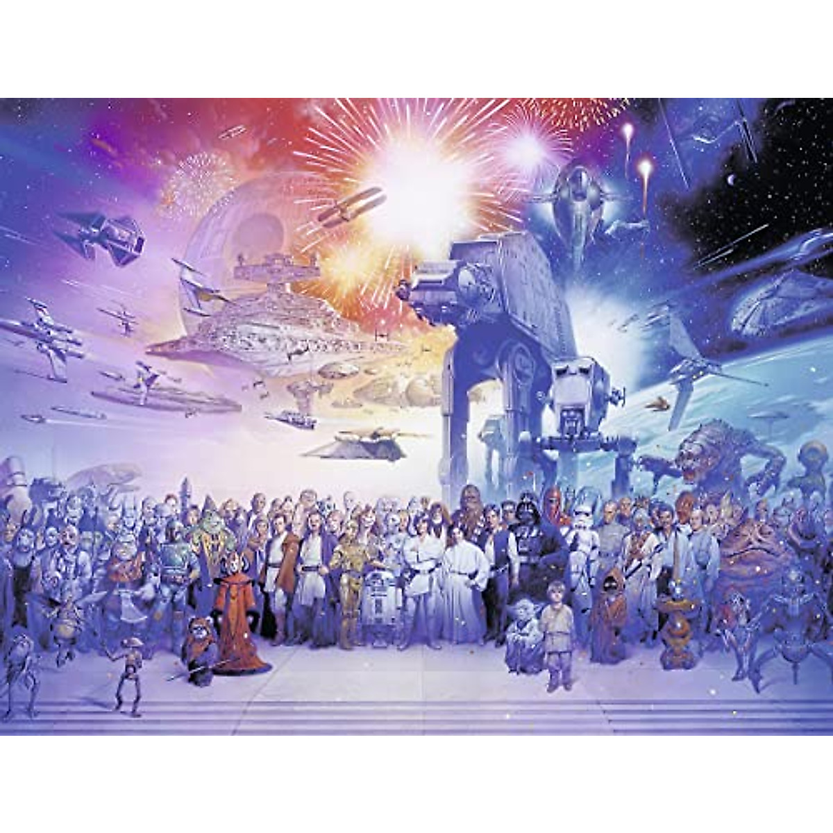 Ravensburger Star Wars Universe Jigsaw Puzzle - 2000 Pieces | Unique and Interlocking Pieces Disney Licensed | Ideal for Adults and Kids Aged 12 and Up