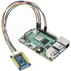 AW9523B IO Expansion Board for Raspberry Pi/Micro:bit/Ardu/STM32, I2C Interface, Expands 16 I/O Pins Allows Using 4 Expansion Boards at The Same Time, Expanding up to 64 I/O Ports