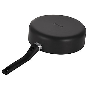EPPMO Hard-Anodized Nonstick Saute Pan with Lid, Bakelite Handle, 3.2 Quart