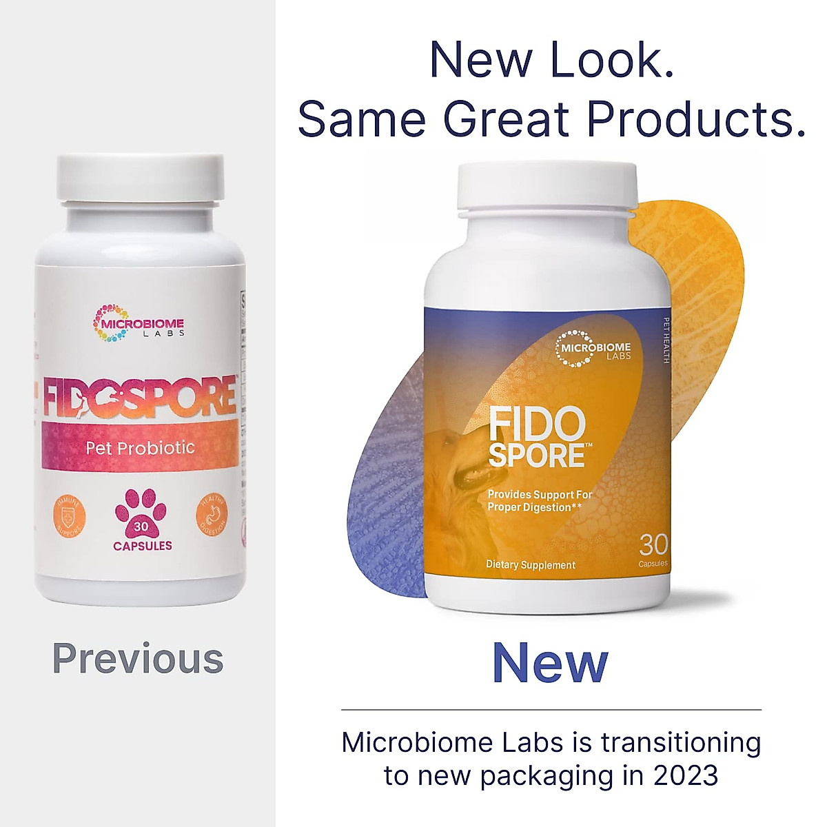 Microbiome Labs Kids & Pet Probiotic Bundle - MegaSporeBiotic for Children + FidoSpore Spore Based Probiotics for Dogs and Cats