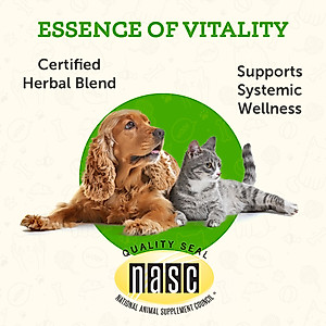 Animal Essentials Body Cleanse - Liver Support for Dogs & Cats, Liver Juice Liquid Drops, Healthy Waste Elimination, Organic Herbs Tincture - 1 Fl Oz