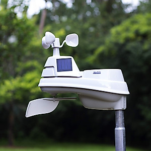 AcuRite 01210 Wi-Fi Indoor Outdoor Lightning Detection Weather Station for Home (01210M), Black