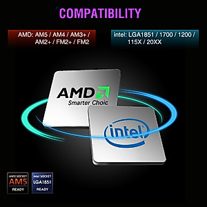 Vetroo V240 White Liquid CPU Cooler 240mm Addressable RGB Pump & PWM Fans 250W TDP AIO Water Cooling w/Controller Hub for Intel LGA 1851/1700/1200/115X AMD AM5/AM4 for Gaming Console