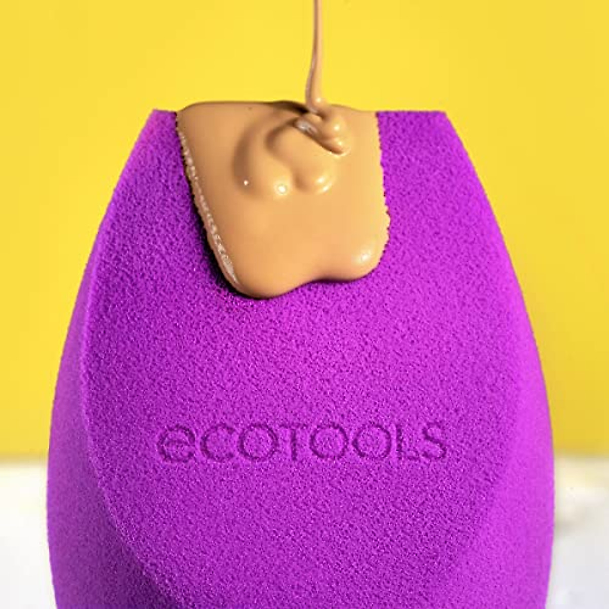 EcoTools Bioblender Makeup Sponge Trio, Large, Medium, & Small Beauty Sponges, Natural Makeup Blender Beauty Sponges for Liquid and Cream Foundation, Cruelty Free and Vegan, 3 Count